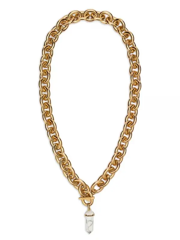 Roberto Cavalli Pendant Chain Necklace - Gold