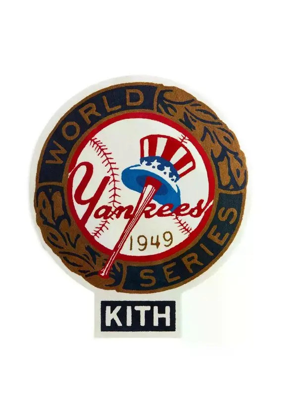 Kith X New York Yankees 1949 World Series Area Rug - Blue