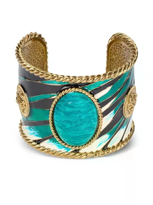 Roberto Cavalli Ray Of Sea Cuff Bracelet - Blue