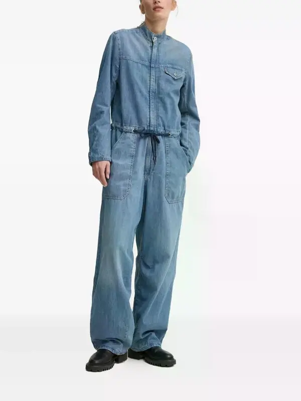 G-star Raw Cocoon Drawstring Jumpsuit - Blue