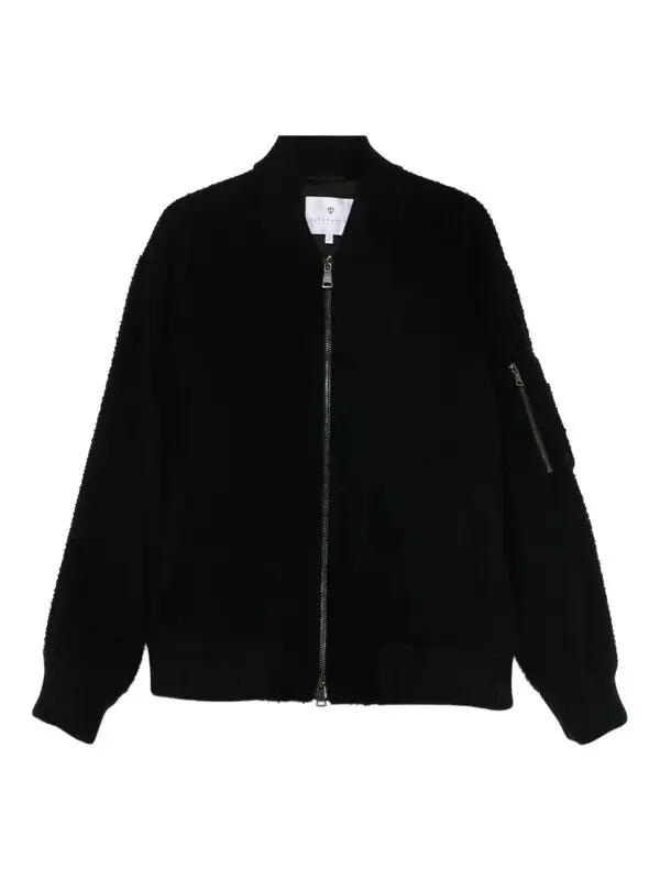 SEVEN GAUGE Wool Bomber Jacket