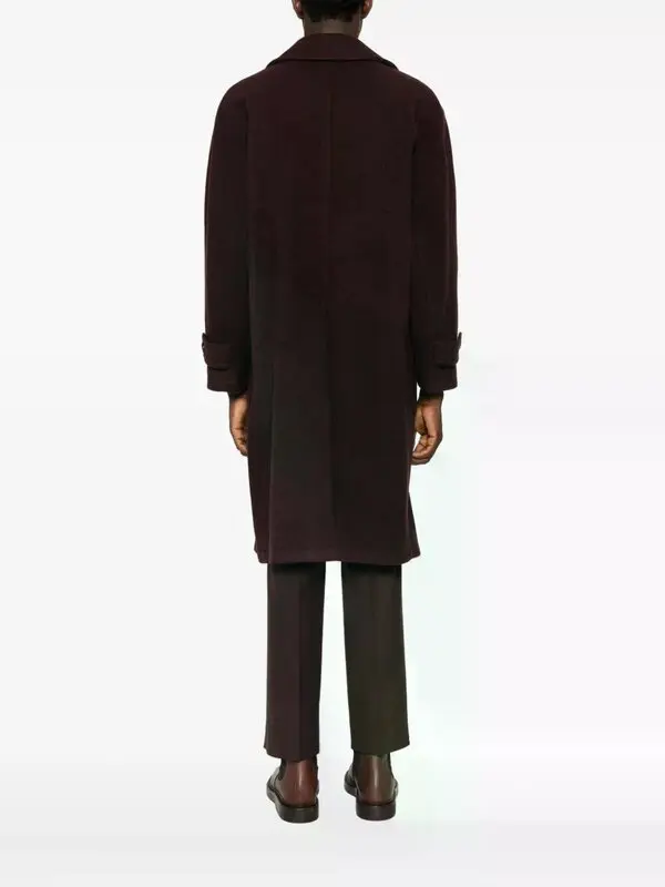 Tagliatore Wide-lapel Toggle Coat