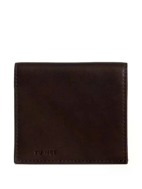 YU MEI Leather Wallet - Brown