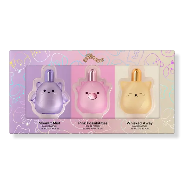 SQUISHMALLOWS FRAGRANCES 3-piece Coffret Set - One-color