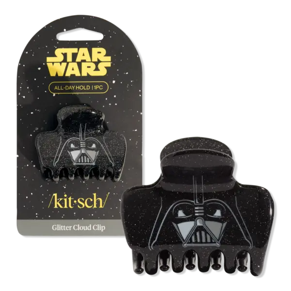 KITSCH X Star Wars Glitter Cloud Clip - Darth Vader