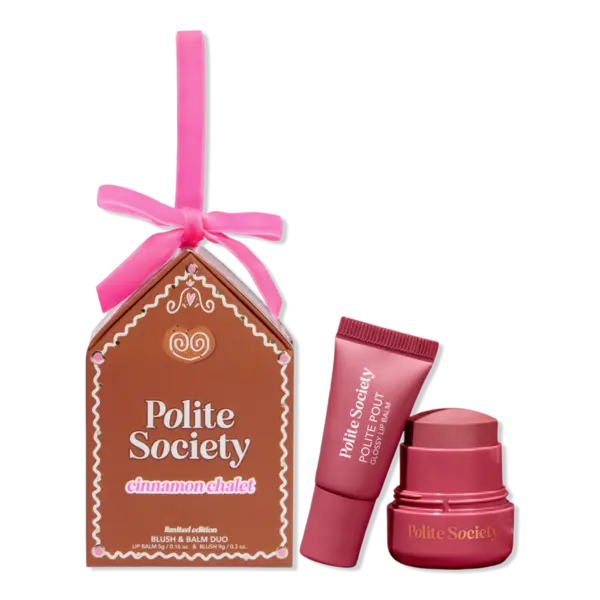 POLITE SOCIETY Cinnamon Chalet Limited Edition Blush & Balm Duo - One-color