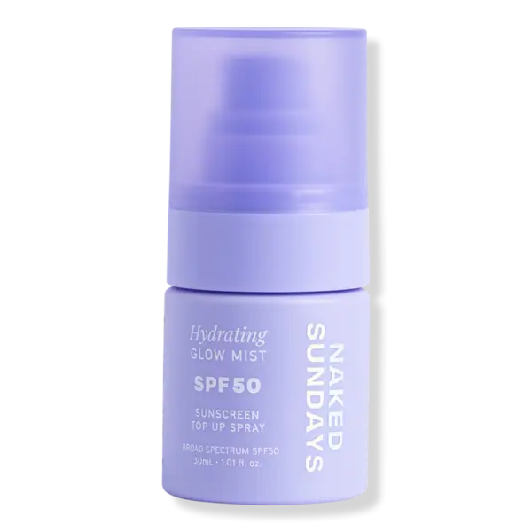 NAKED SUNDAYS Hydrating Glow Mist Setting Spray Spf 50 - One-color