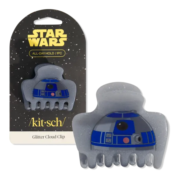 KITSCH X Star Wars Glitter Cloud Clip - R2-d2
