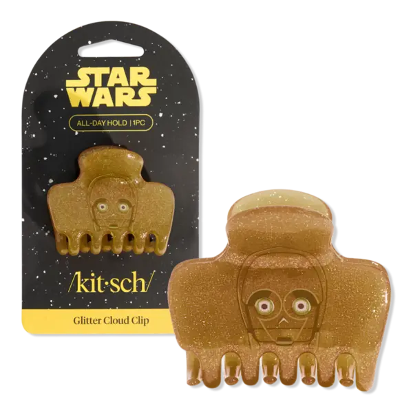 KITSCH X Star Wars C3po Glitter Cloud Clip - C-3po