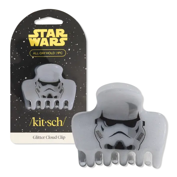 KITSCH X Star Wars Glitter Cloud Clip - Stormtrooper