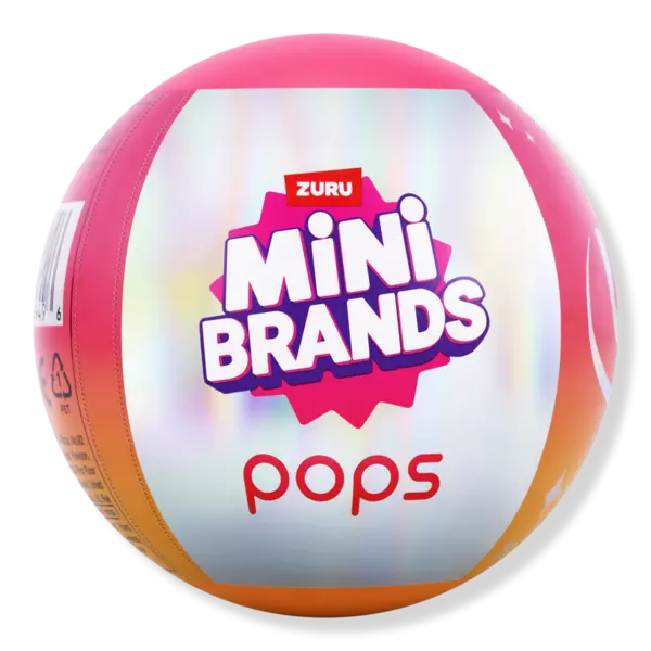 MINI BRANDS X Pops Plush Keychains - One-color