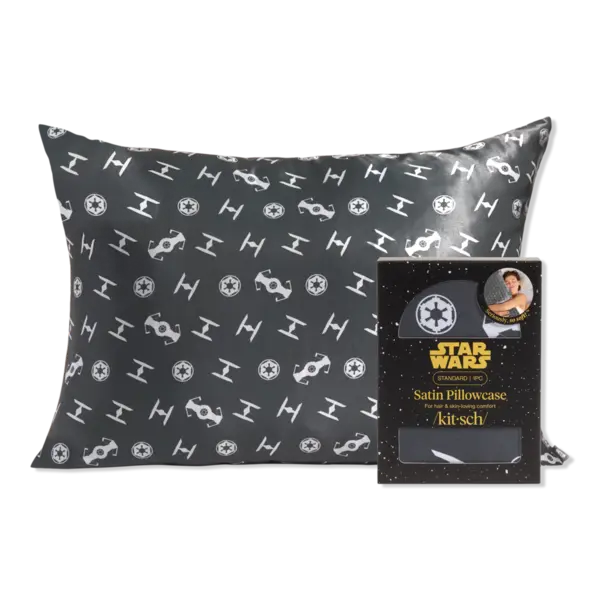 KITSCH X Star Wars Standard Satin Pillowcase - Galactic Empire
