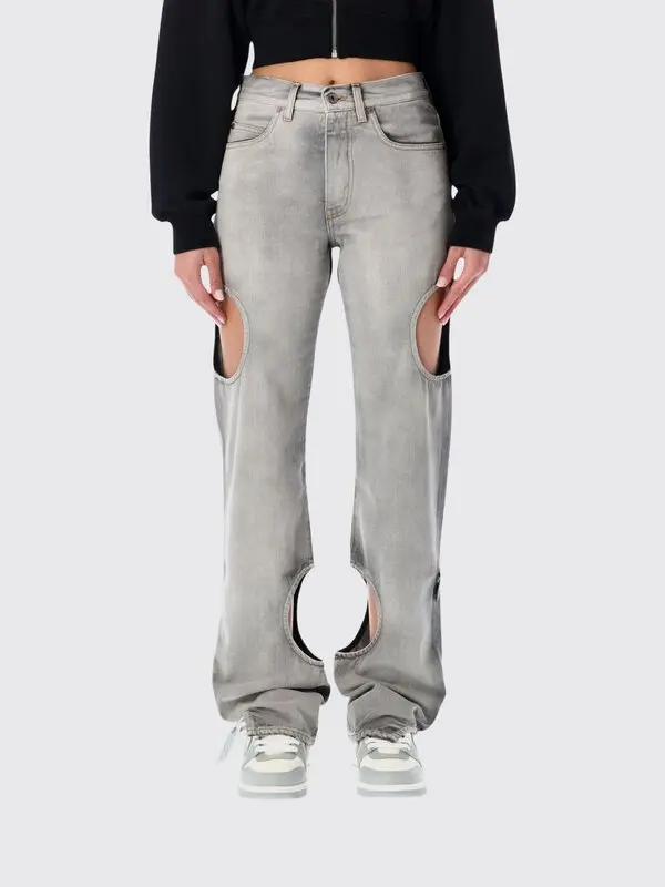 Off-White Straight Leg Jeans