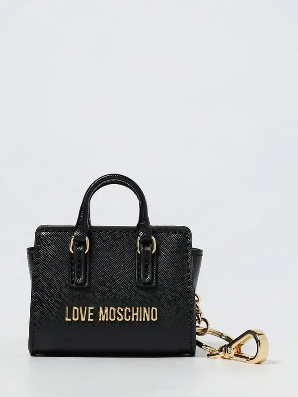 Moschino Key Chain - Black