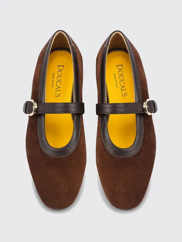 DOUCAL'S Ballet Flat - Brown