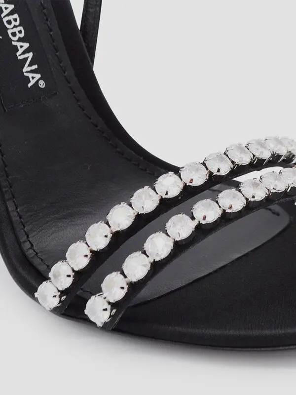 Dolce & Gabbana Embellished Strappy Heeled Sandals