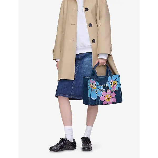 Marc Jacobs X Hattie Stewart The Medium Denim Tote Bag