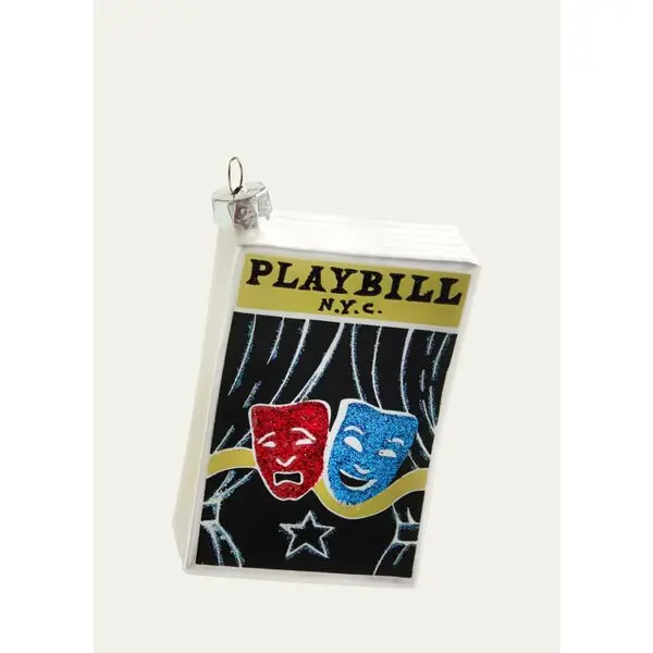 CODY FOSTER & CO Broadway Playbill Christmas Ornat
