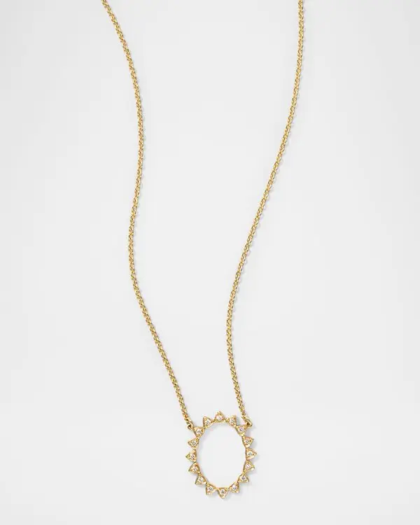 JAMIE TURNER Emory Starburst Necklace - Ylwwht
