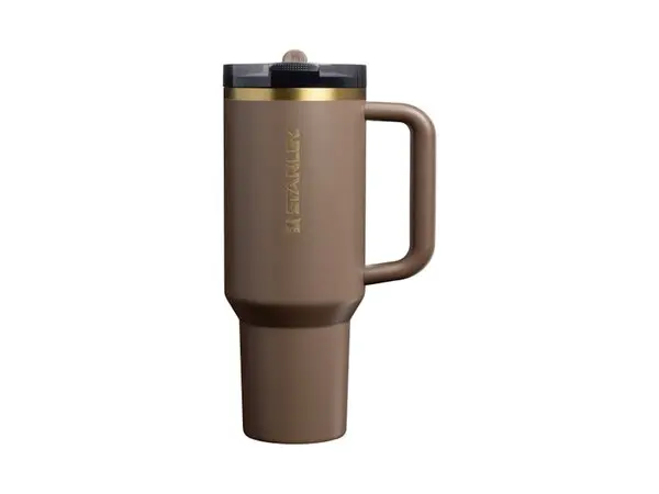 STANLEY The Quencher Protour Flip Straw 40oz Tumbler - Espresso Gold