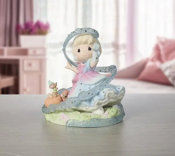 PRECIOUS MOMENTS Disney Cinderella Transformati On Figurine - One-color