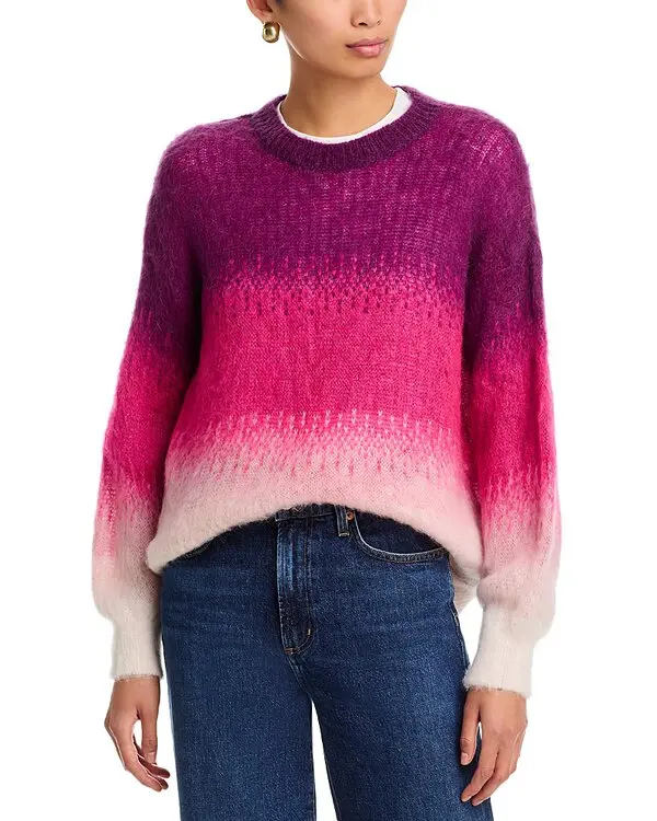 LA FEE MARABOUTEE Round Neck Sweater - Rose