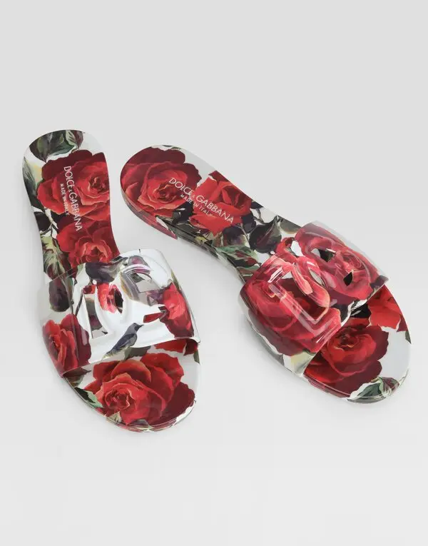 Dolce & Gabbana Beachwear Sliders - Print