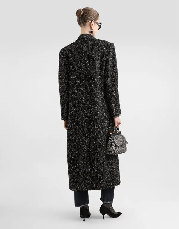 Dolce & Gabbana Oversized Double-breasted Coat In Wool Blend