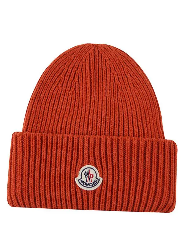Moncler Tricot Beanie - Yellow