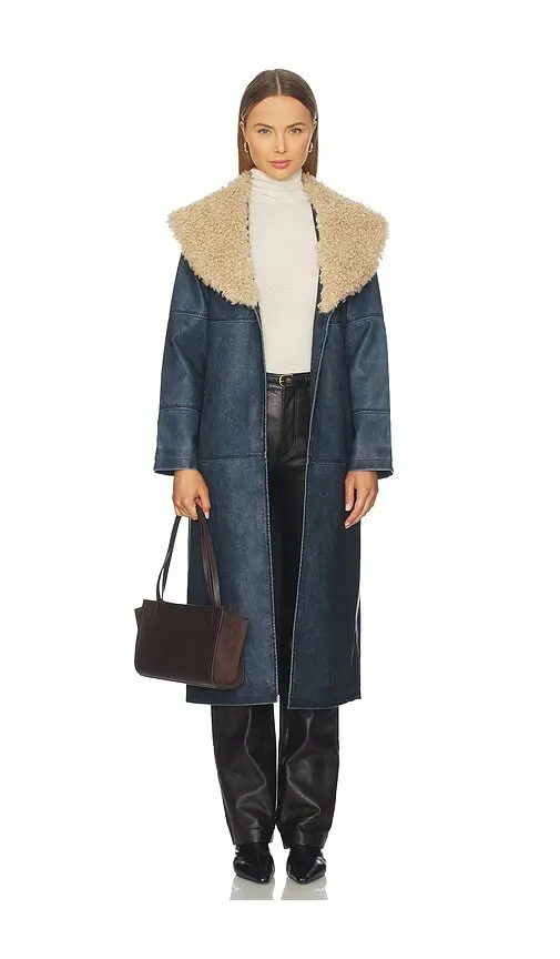 UNREAL FUR Imagination Coat - Navy