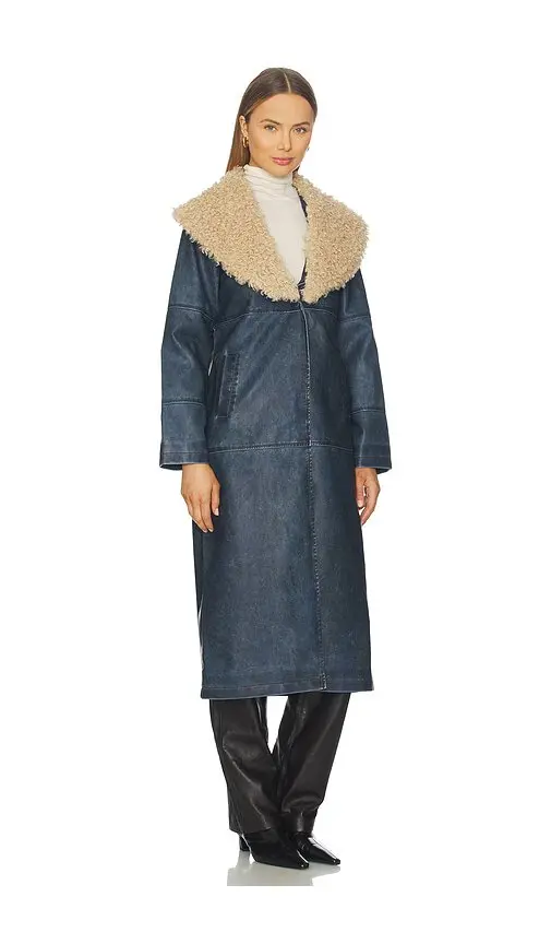 UNREAL FUR Imagination Coat - Navy