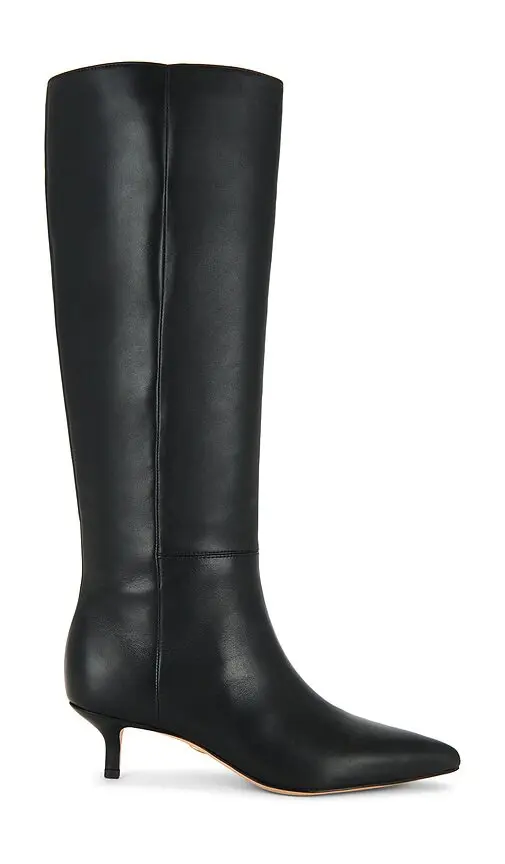 Veronica Beard Lisa 45 Tall Shaft Boot - Black