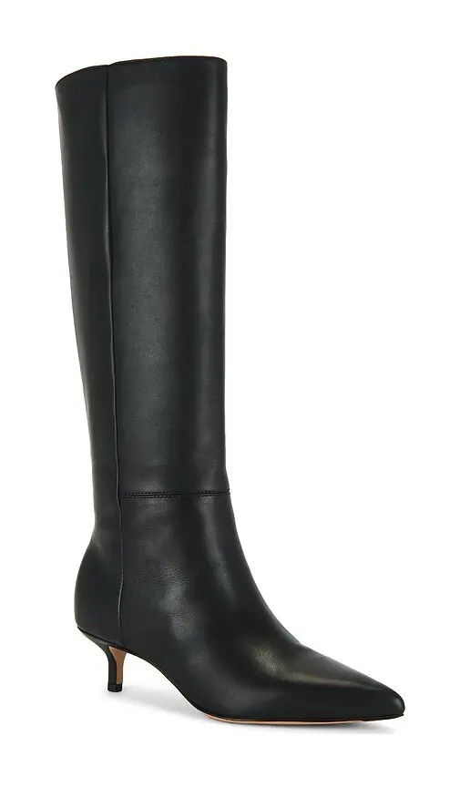 Veronica Beard Lisa 45 Tall Shaft Boot - Black