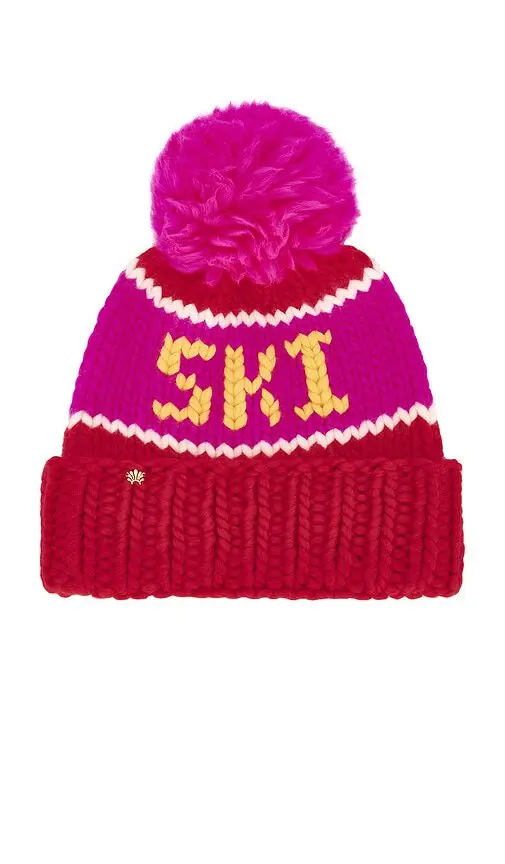 Lele Sadoughi The Ski Beanie - Red