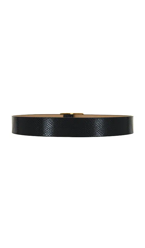 B-low The Belt Milla Python Belt - Black & Gold