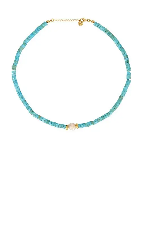 Maison Irem Bouga Necklace - Turquoise