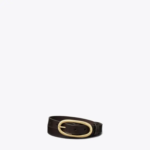 Tory Burch Large Pierced Buckle Belt - Amarena