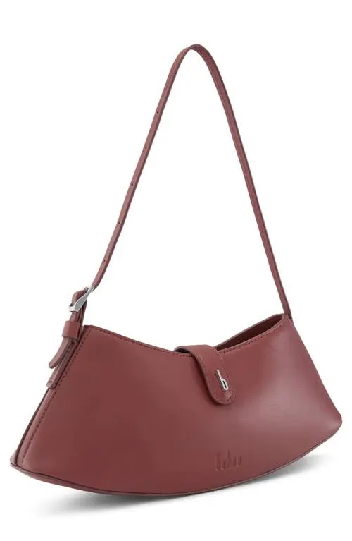 BEHNO Mini Ruth Leather Shoulder Bag - Brick