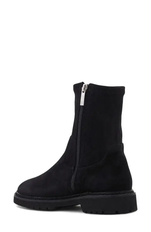 Aquatalia Maryann Weatherproof Suede Bootie - Black Suede