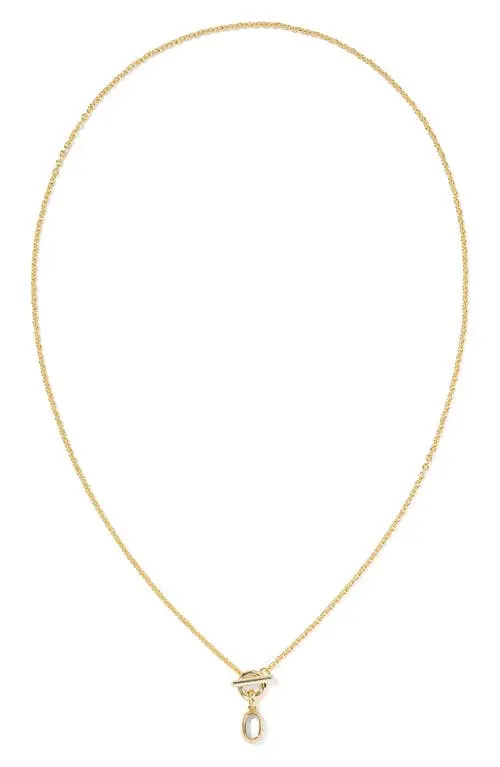 Kendra Scott Mini Elisa Short Toggle Pendant Necklace