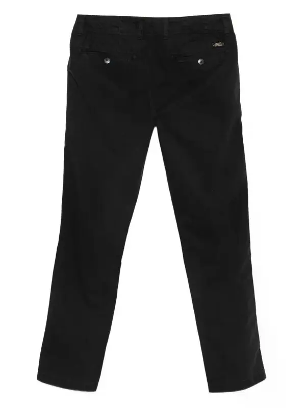 Superdry Stretch-cotton Trousers - Black