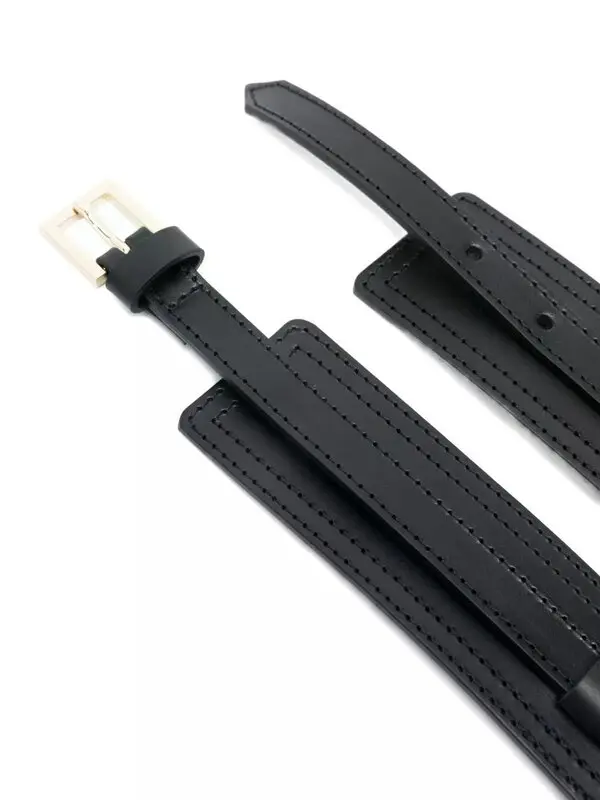 Lorena Antoniazzi Stitched Buckle Belt