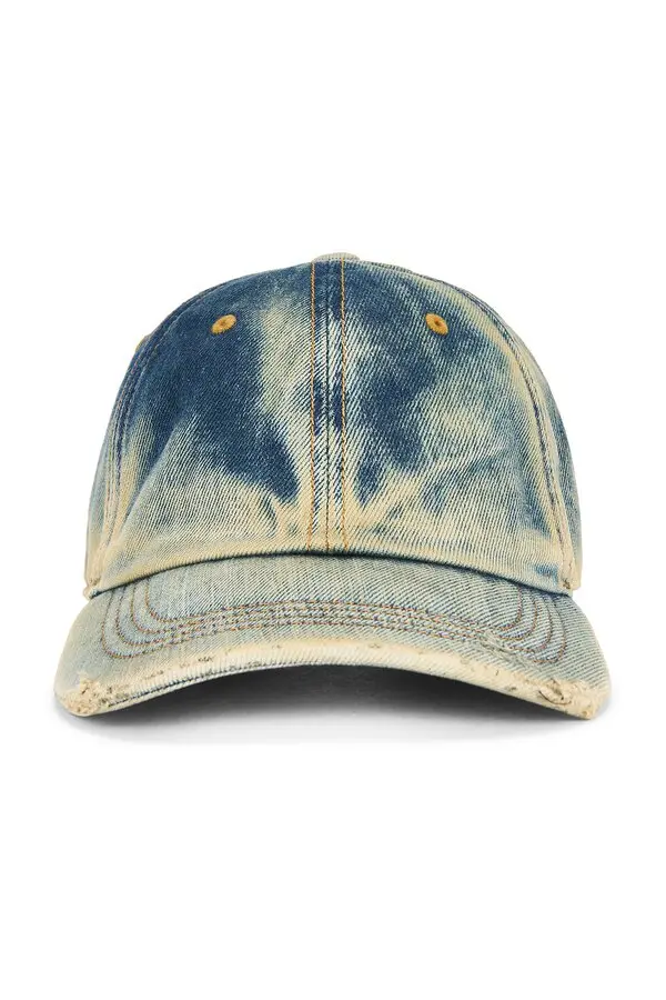 Acne Studios Carliy Goldmine Baseball Cap - Mid Blue