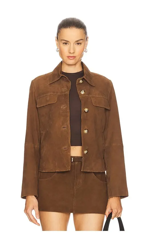 LAMARQUE Jolene Suede Jacket