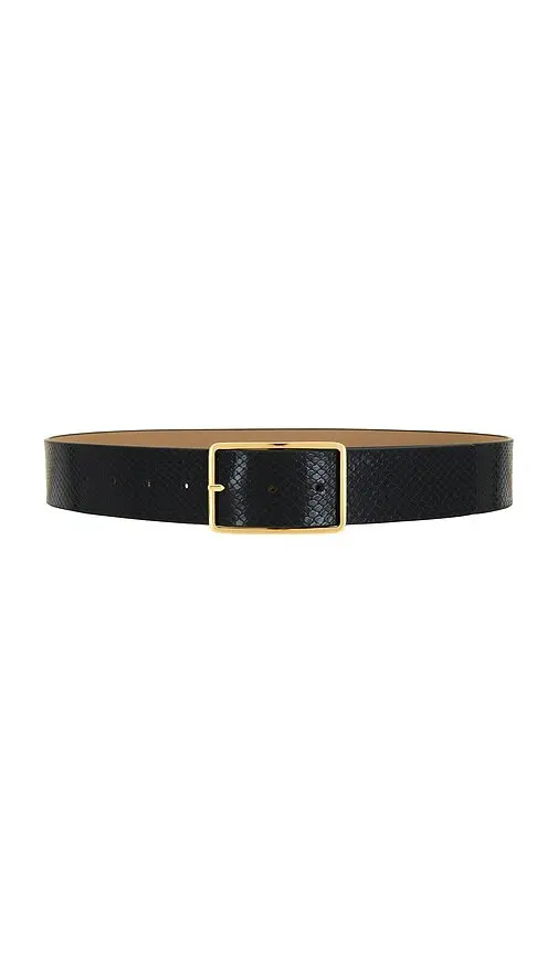 B-low The Belt Milla Python Belt - Black