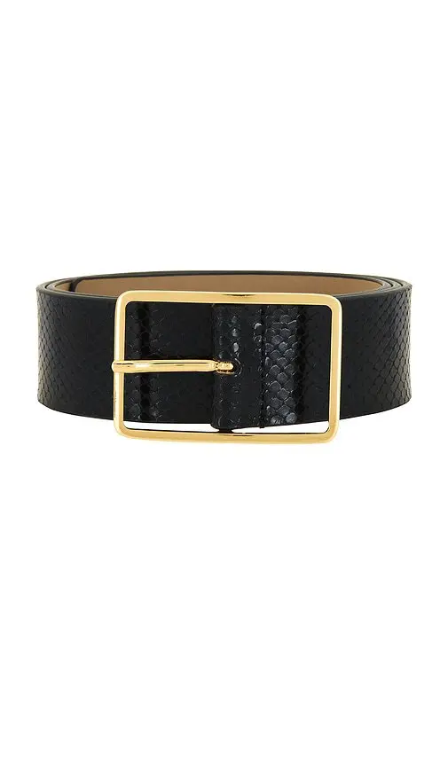B-low The Belt Milla Python Belt - Black