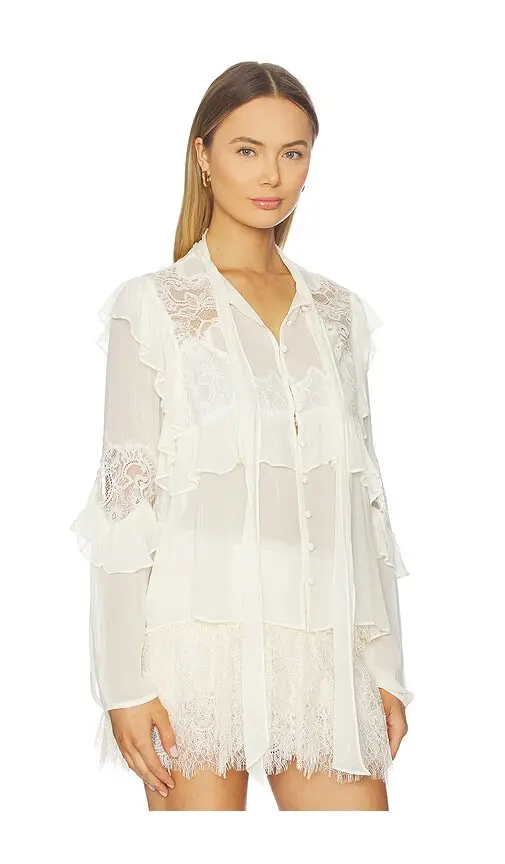 LoveShackFancy Farah Top