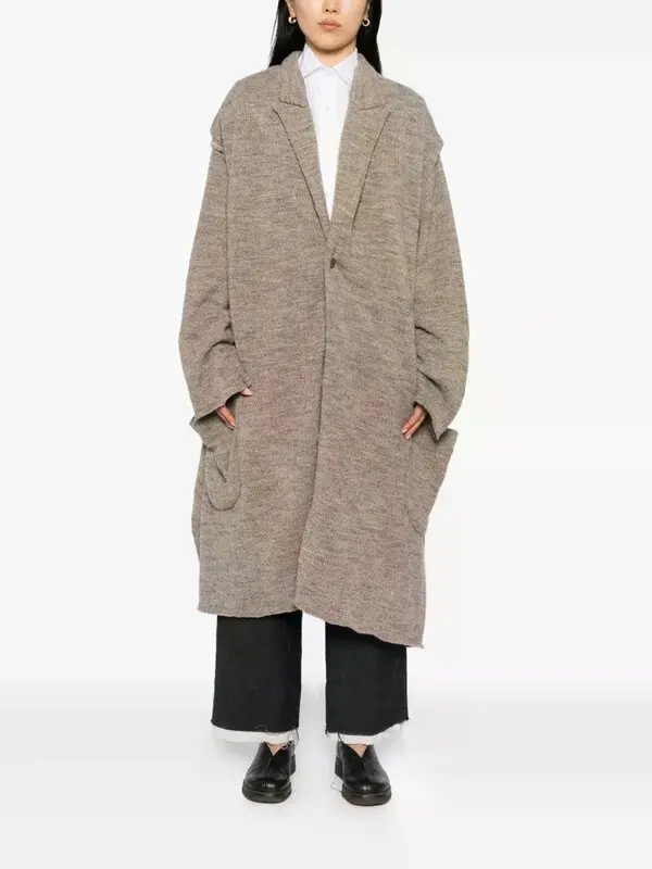 CHIAHUNG SU Dyed Wool Coat