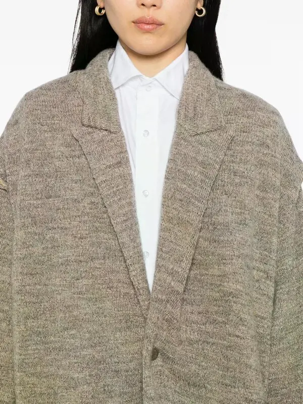 CHIAHUNG SU Dyed Wool Coat