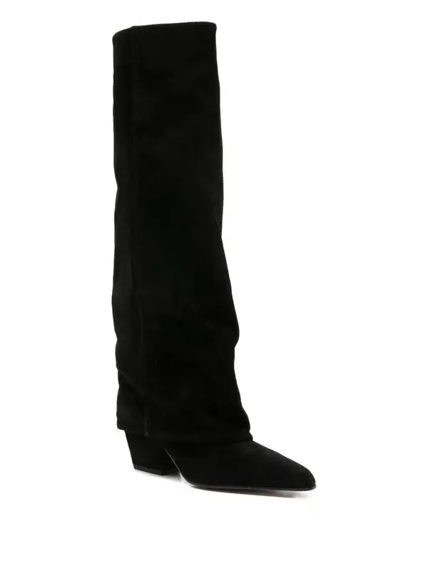 Paris Texas Pointed Suede Boots